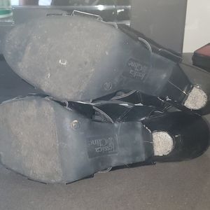 Jessica Cline | Shoes | Jessica Cline Thick Open Toe Booties | Poshmark